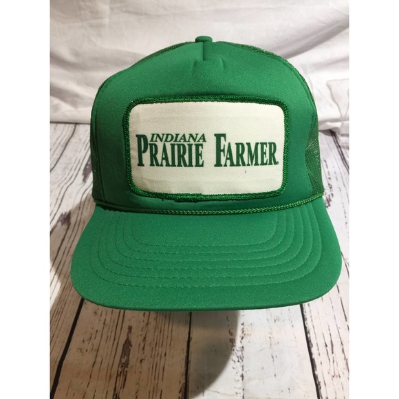 Unknown | Accessories | Indiana Prairie Farmer Snapback Hat Mens Green ...